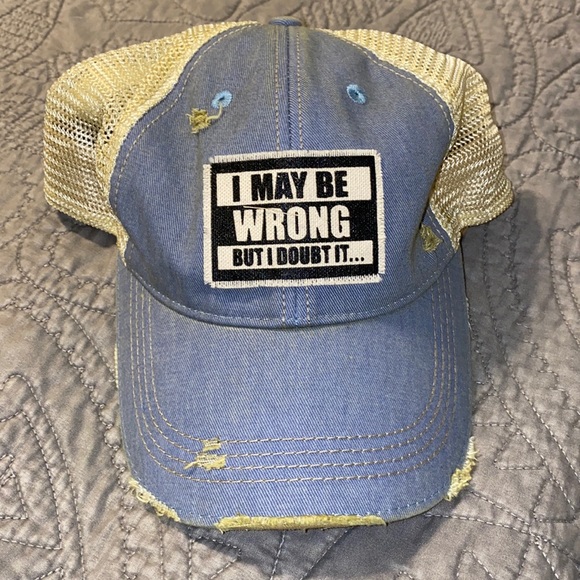 Vintage Life | Accessories | Nwt Distressed Trucker Vintage Life Ball ...